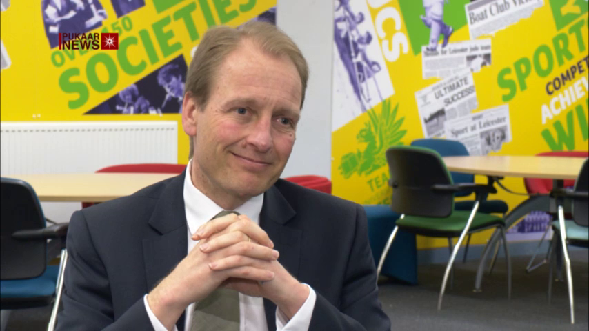 University of Leicester's Vice Chancellor Speaks to Pukaar News