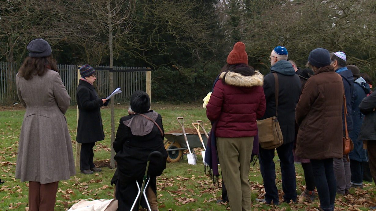JEWISH REFUGEE REMEMBERED WITH TREE PLANTING AT LEICESTER PARK – Pukaar ...
